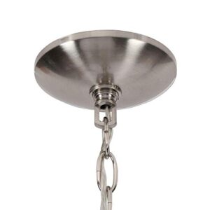 Hampton Bay Gala 5-Light Polished Nickel Chandelier Polished Nickel