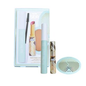 tarte sea best kept secrets best-sellers set:: sea surfer curl volumizing mascara, sea quench lip rescue, sea breezy cream bronzer