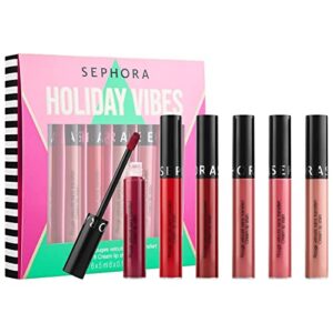 sephora cream lip stain collection set of 6