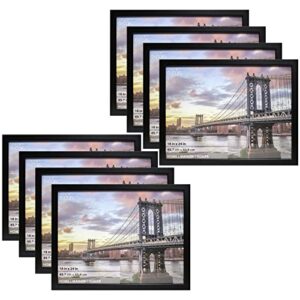 michaels bulk 8 pack: flat black 18”; x 24”; frame, home collection by studio décor®