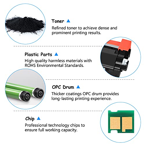 SuperInk Toner Cartridge (with CHIP) Compatible for Brother TN760 TN-760 TN730 to Use with HL-L2350DW HL-L2395DW HL-L2390DW HL-L2370DW MFC-L2750DW MFC-L2710DW DCP-L2550DW Printer High Yield - 2 Black