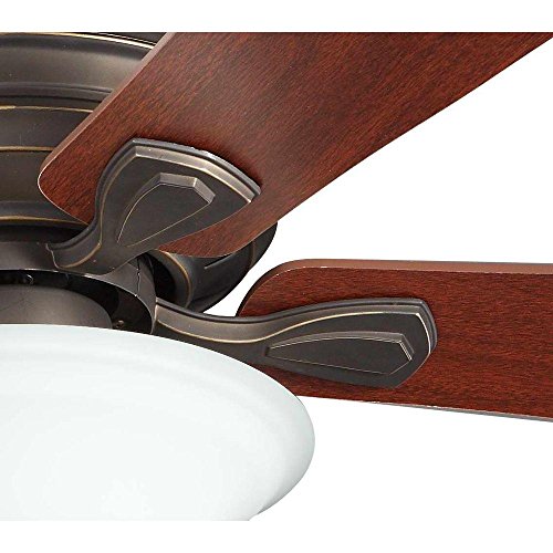 Hampton Bay 619 030 Wellston 44" Oil Rubbed Bronze 8.7" x 11.4" x 20" Lighting Fixture, Small