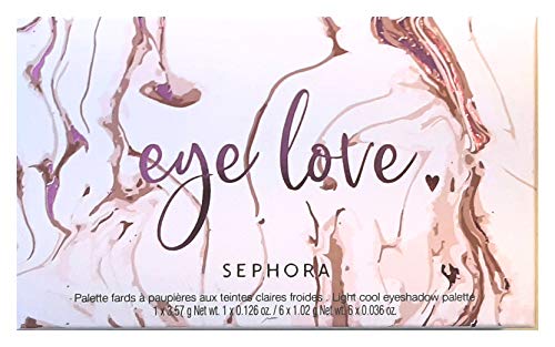 Sephora Collection Eye Love Eyeshadow Palette in LIGHT COOL,Powder