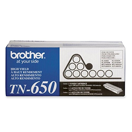 Brother TN650 1 - High Yield - original - toner cartridge - for DCP 8080, 8085, HL-5340, 5350, 5370, MFC 8480, 8680, 8890