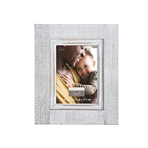 MICHAELS White Wash 5”; x 7”; Frame, Expressions™ by Studio Décor®