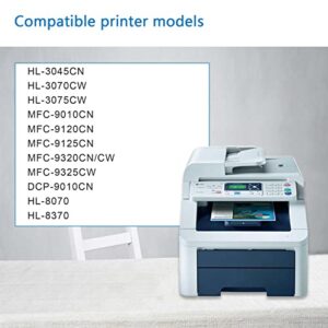 [1-Cyan] TN210C Compatible TN210C TN-210C Toner Cartridge Replacement for Brother HL-3040CN 3045CN 3070CW 3075CW MFC-9010CN 9120CN 9125CN 9320CN/CW 9325CW DCP-9010CN HL-8070 8370 Printers