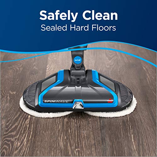 Bissell Hard Floor Mop Cleaner, Silver Spinwave Plus