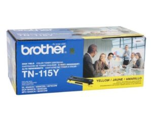 brother mfc-9450cdn yellow toner cartridge, manufactured by brother