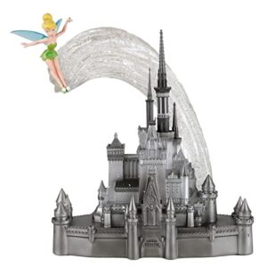 enesco grand jester studios d100 castle with tinker bell figurine