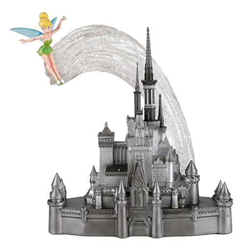 Enesco Grand Jester Studios D100 Castle with Tinker Bell Figurine