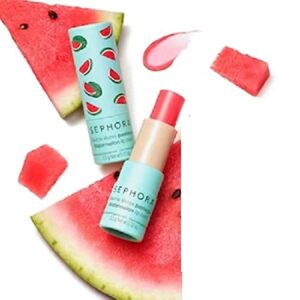 sephora collection watermelon clean lip balm & scrub