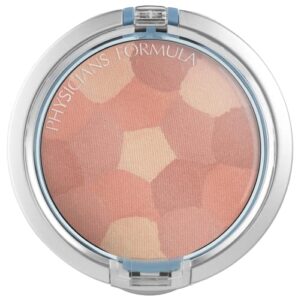 physicians formula powder palette multi-colored blush powder blushing natural, dermatologist tested