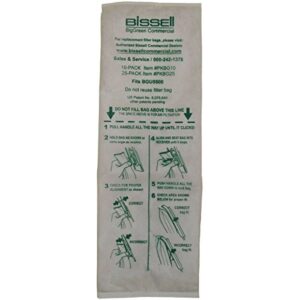 Bissell Commercial 10 Pk Vacuum Bags for BGU5500