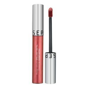 sephora collection 30 frosty peach 5ml cream lip shine liquid lipstick