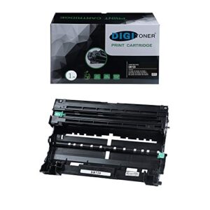 tonerplususa compatible dr720 toner drum unit – dr-720 high yield toner drum unit replacement for brother laser printer – black (1 pack )