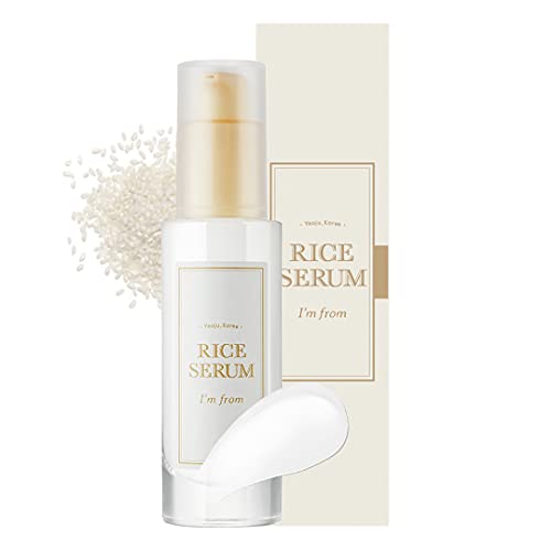 [I'm From] Rice Serum, 73% Fermented Rice Embryo Extract | Improve Hyperpigmentation, Boost Collagen, Vitality, Supply nutrients to skin with Vitamin B, healthy glow