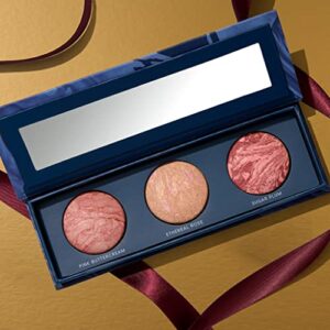 LAURA GELLER NEW YORK Geller's Greatest Better Than Ever 3-Piece Blush-n-Brighten Marbleized Blush Palette Trio