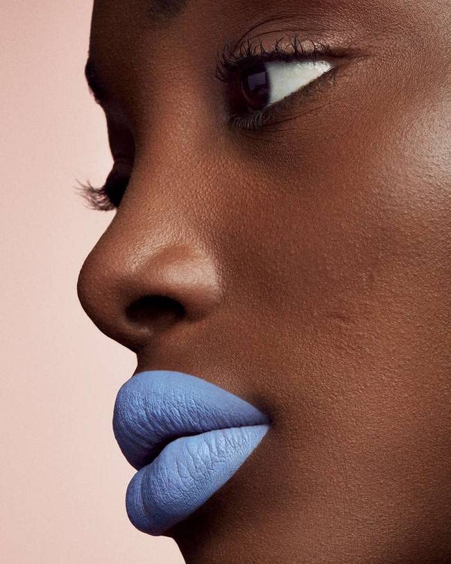 FENTY BEAUTY BY RIHANNA Mattemoiselle Plush Matte Lipstick (Ya Dig?! – Periwinkle Blue)