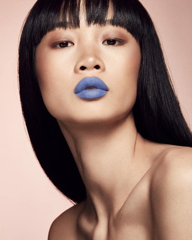 FENTY BEAUTY BY RIHANNA Mattemoiselle Plush Matte Lipstick (Ya Dig?! – Periwinkle Blue)