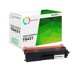 TCT Premium Compatible Toner Cartridge Replacement for Brother TN-431 TN431C TN431M TN431Y Works with Brother HL-L8260CDW L8360CDW, MFC-L8610CDW L8900CDW Printers (Cyan, Magenta, Yellow) - 3 Pack