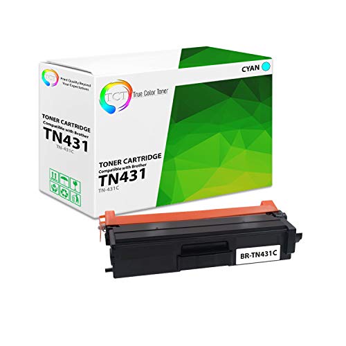 TCT Premium Compatible Toner Cartridge Replacement for Brother TN-431 TN431C TN431M TN431Y Works with Brother HL-L8260CDW L8360CDW, MFC-L8610CDW L8900CDW Printers (Cyan, Magenta, Yellow) - 3 Pack