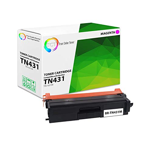 TCT Premium Compatible Toner Cartridge Replacement for Brother TN-431 TN431C TN431M TN431Y Works with Brother HL-L8260CDW L8360CDW, MFC-L8610CDW L8900CDW Printers (Cyan, Magenta, Yellow) - 3 Pack