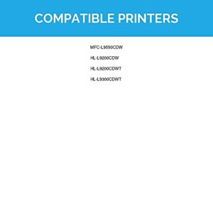 LD Products Compatible Toner Cartridge Replacement for Brother TN-339M Extra High Yield (Magenta) for use in Brother HL and Multifunction MFC Printers: HL-L9200CDW, HL-L9200CDWT, MFC-L9550CDW