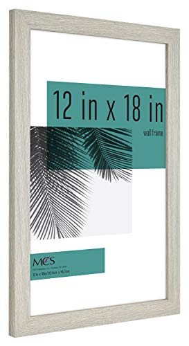 MCS Studio Gallery Frame, Gray Woodgrain, 16 x 20 in, Single & Studio Gallery Frame, Gray Woodgrain, 12 x 18 in, Single