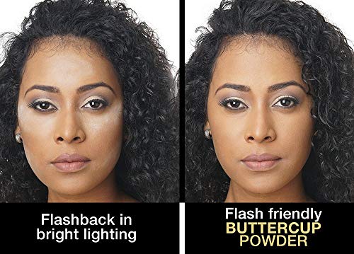 Sacha BUTTERCUP Setting Powder. No Ashy Flashback. Blurs Fine Lines and Pores. Loose, Translucent Face Powder to Set Makeup Foundation or Concealer. For Medium to Dark Skin Tones, 1.25 oz.