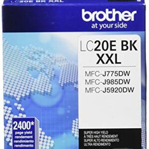 Brother® LC20 Extra-High-Yield Environmental Program Black Ink Cartridge, LC20EBKS