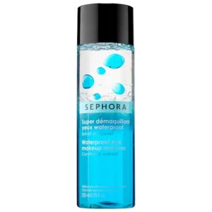 sephora collection waterproof eye makeup remover, 6.76 oz.