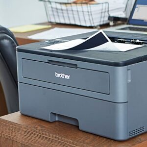 Brother HL-L23 Series Compact Monochrome Laser Printer, Print - Copy - Scan, 26 ppm, 250-sheet, Wireless I Mobile Printing, Duplex Printing, Auto 2-Sided Printing, with MTC Printer Cable