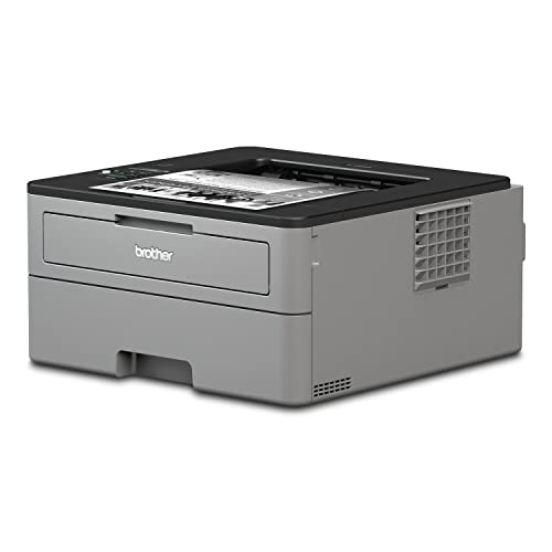 Brother HL-L23 Series Compact Monochrome Laser Printer, Print - Copy - Scan, 26 ppm, 250-sheet, Wireless I Mobile Printing, Duplex Printing, Auto 2-Sided Printing, with MTC Printer Cable