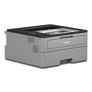 Brother HL-L23 Series Compact Monochrome Laser Printer, Print - Copy - Scan, 26 ppm, 250-sheet, Wireless I Mobile Printing, Duplex Printing, Auto 2-Sided Printing, with MTC Printer Cable