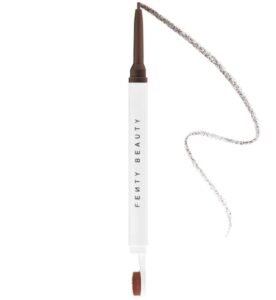 fenty beauty by rihanna brow mvp ultra fine brow pencil & styler – ash brown