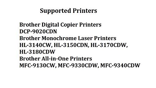 Calitoner Compatible Laser Toner Cartidges Replacement Brother TN221 TN225 for Brother MFC-9130CW, MFC-9330CDW, MFC-9340CDW, HL-3140CW, HL-3170CDW (4 Black)