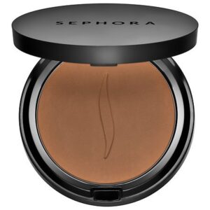 sephora collection matte perfection powder foundation 60 warm toffee 0.264 oz