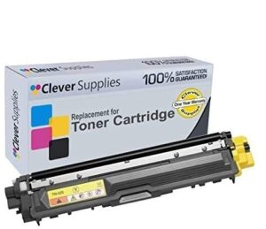 cs compatible toner cartridge replacement for brother tn225 tn-225 tn-225y yellow dcp-9020cdn 9020cdw hl-3140cdw 3150cdw mfc-9130cw 9330cdw 9340cdw 9140cdn 9330cw yellow