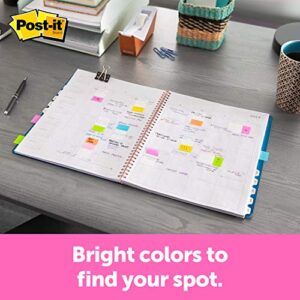 Post-it® 1/2"W Flags in On-the-Go Dispenser