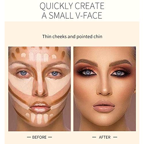 ONLYOILY double-end contour highlighter stick contour stick,face highlighter, contour makeup contouring sticks cream concealer (1)