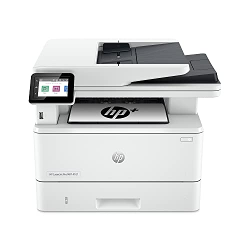 HP LaserJet Pro MFP 4101fdne Black & White Printer with HP+ Smart Office Features and Fax