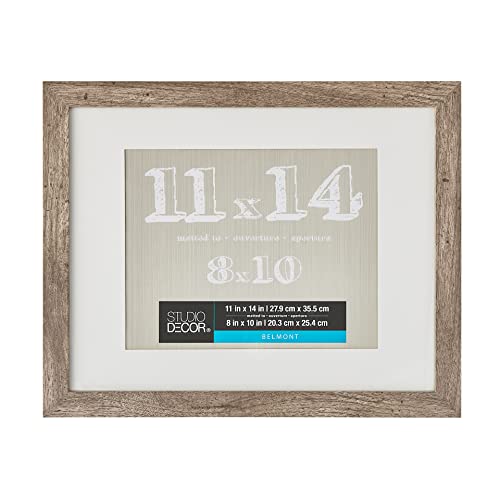 8 Pack: Gray Belmont Frame With Mat by Studio Décor®