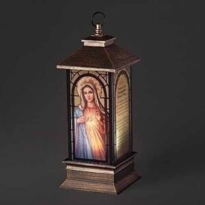 joseph’s studio by roman inc., renaissance collection, 11″ h led immaculate heart, religious décor, religious inspiration, religious holidays, catholic sacraments, catholic gifts, (10x4x4)