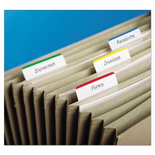 Post-It Durable Filing Tabs 2"X1.5" 24/Pkg-Assorted Primary Colors