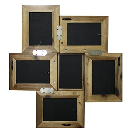 MICHAELS Bulk 6 Pack: 6 Opening Natural 4”; x 6”; Collage Frame by Studio Décor®