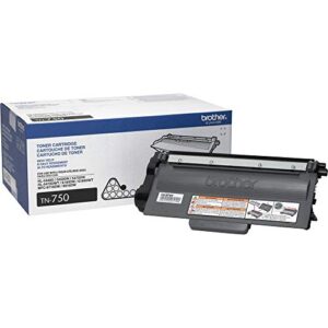 brother tn750 toner cartridge (black) in retail packaging