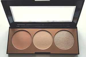 sephora collection trio face palette in radiate