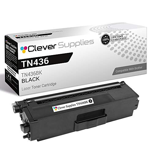 CS Compatible Toner Cartridge Replacement for Brother TN436 TN-436 TN436BK Black for HL-L8360CDW HL-L8360CDWT HL-L9310CDW HL-L9310CDWTT MFC-L8900CDW MFC-L9570CDW MFC-L9570CDWT