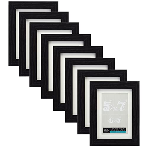 8 Pack: Black Belmont Frame with Mat by Studio Décor®