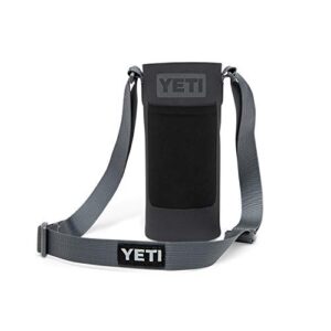 yeti small bottle sling for rambler 18 oz. bottle, charcoal